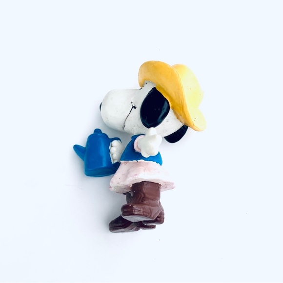 Snoopy | Toys | Vintage Snoopy Belle Western Toy Figure | Poshmark
